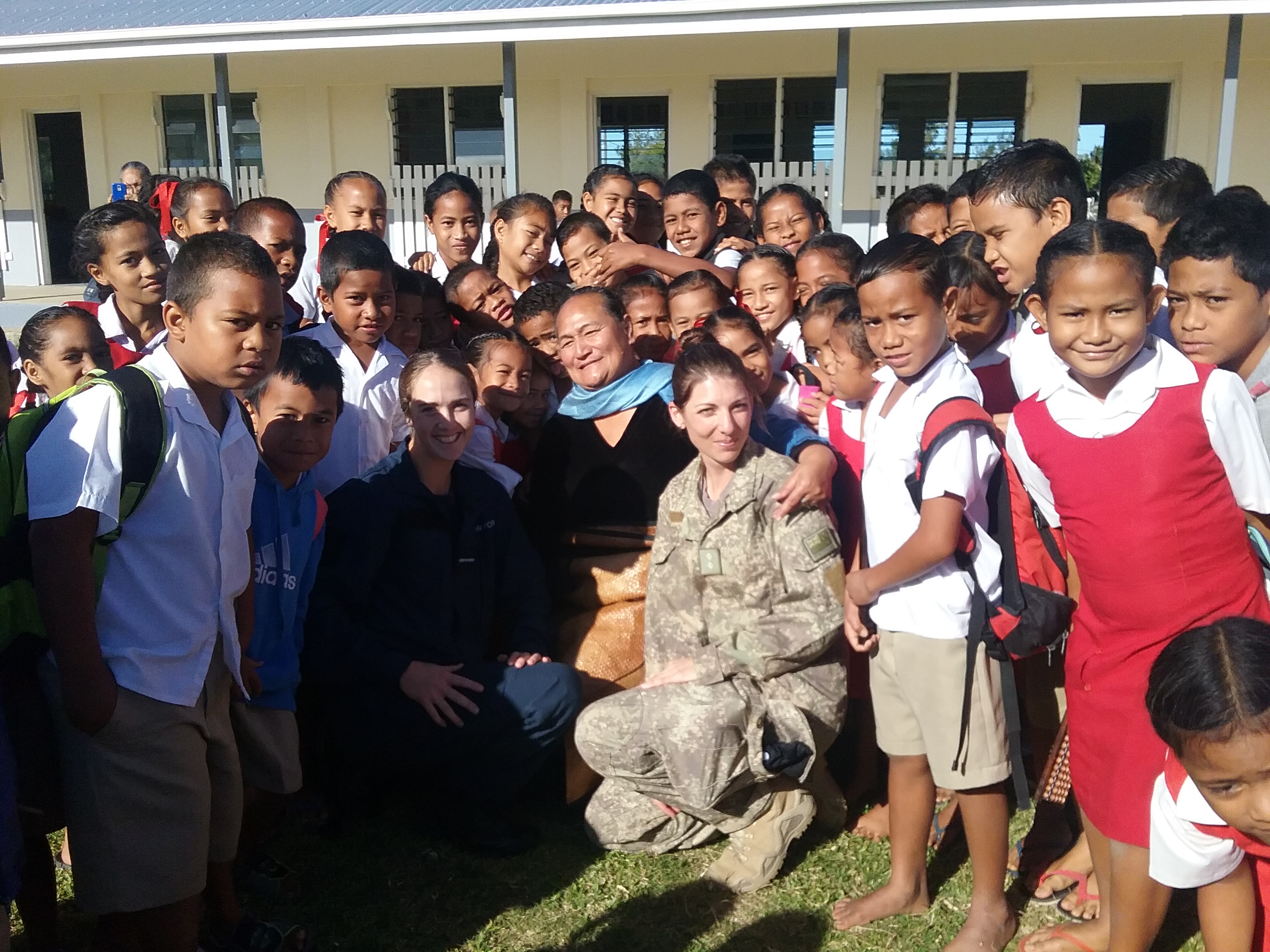 NZDF personnel lead outreach activities in Tongan schools - Kaniva ...