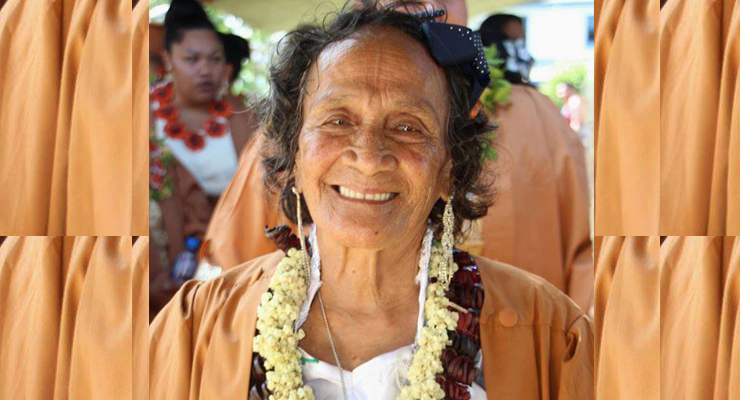 75-year-old mother believed oldest Tongan USP graduate - Kaniva Tonga News