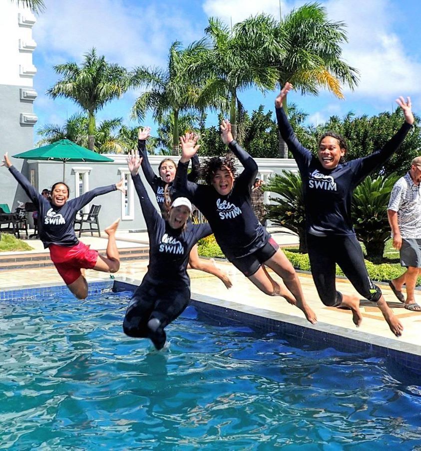 Tongan swimmers - Kaniva Tonga News