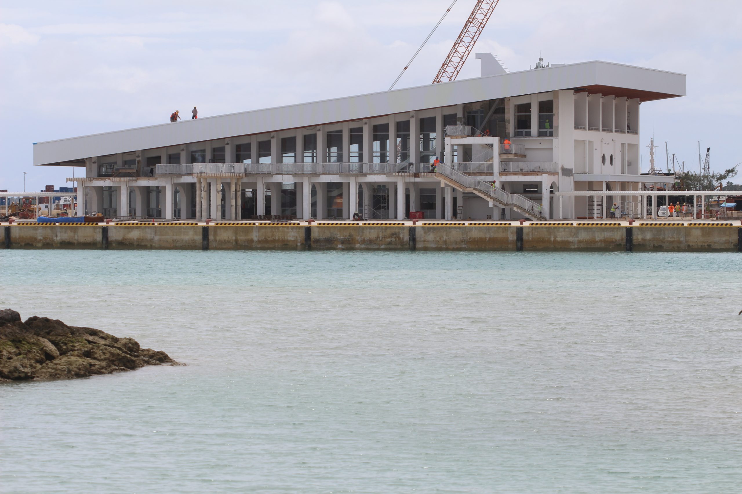 Taufa'ahau Domestic Terminal wharf - Kaniva Tonga News