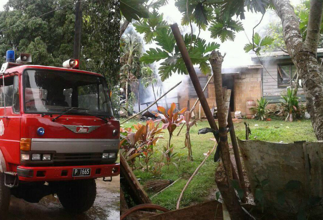House fire in Vavau - Kaniva Tonga News