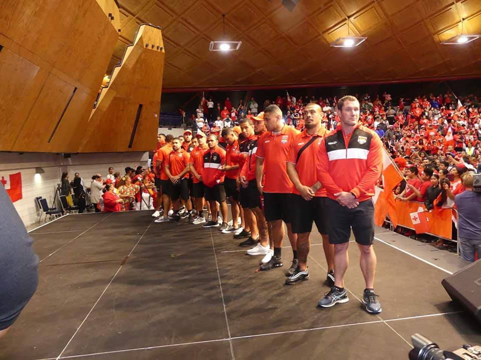 VIDEO: 5000 fans greet Tongan team, but five times as many will see ...