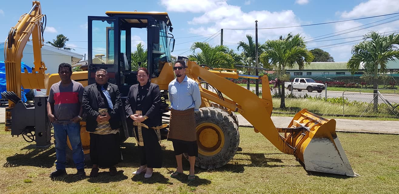 New heavy machinery on the way for the Niuas road maintenance as gov’t ...