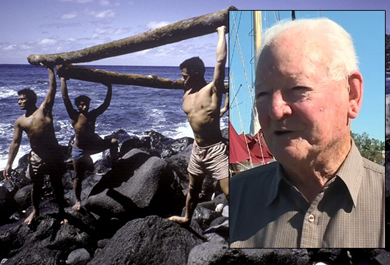 Celebrated sailor Peter Warner who rescued six Tongan castaway boys 50 ...