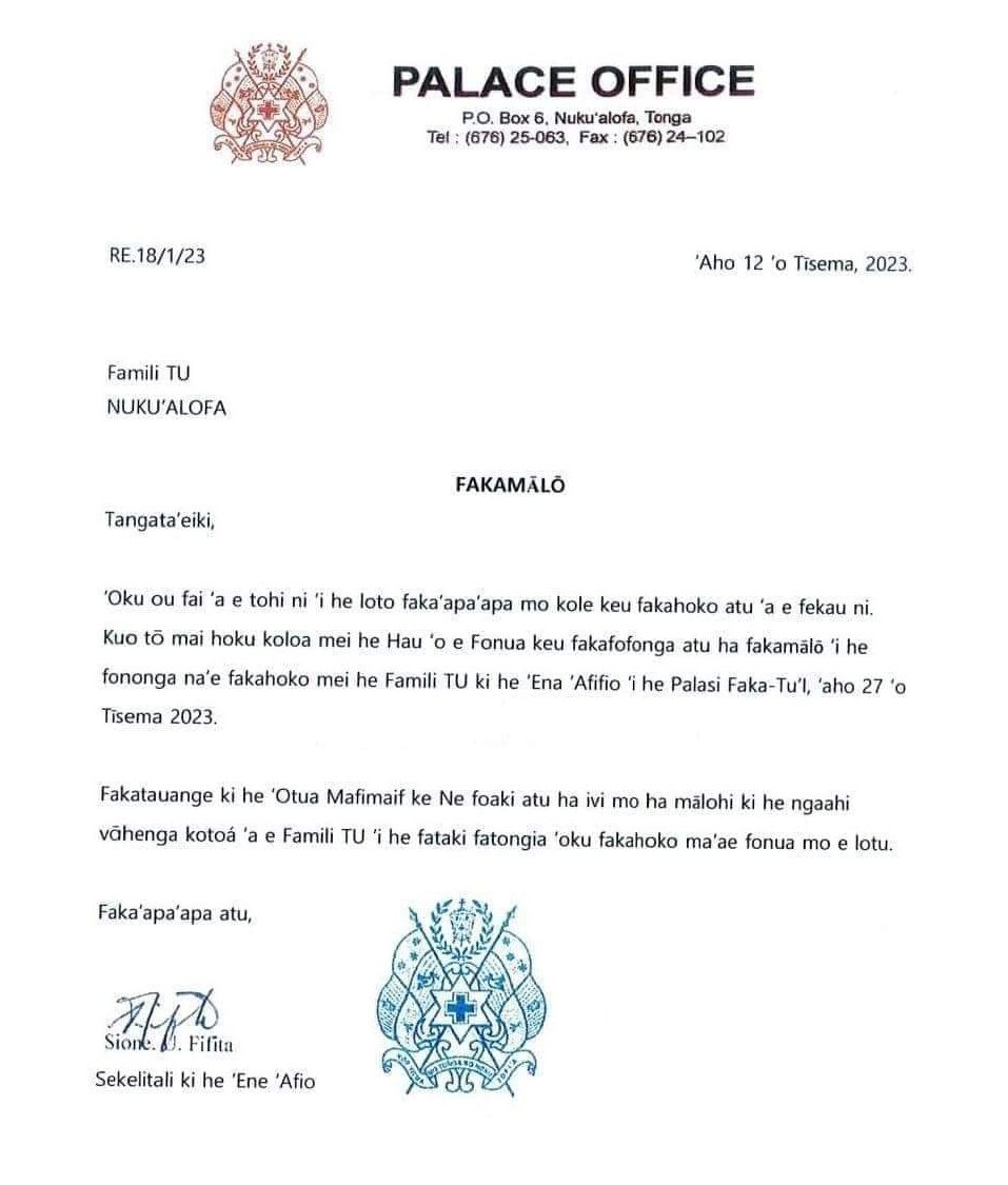 Purported Royal Palace letter mocked for using dates that have not ...