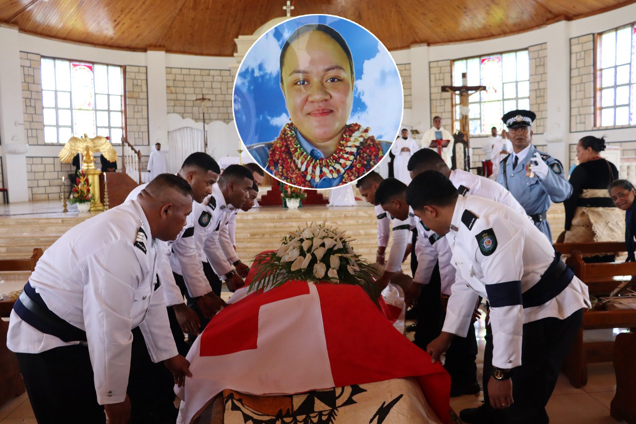 Policewoman who drowned at Laulea beach laid to rest - Kaniva Tonga News